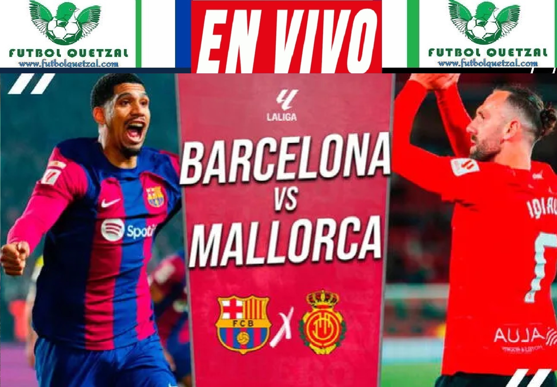 Barcelona vs. Mallorca EN VIVO ONLINE TV vía Star Plus y Futbol Libre por LaLiga - Futbol Quetzal