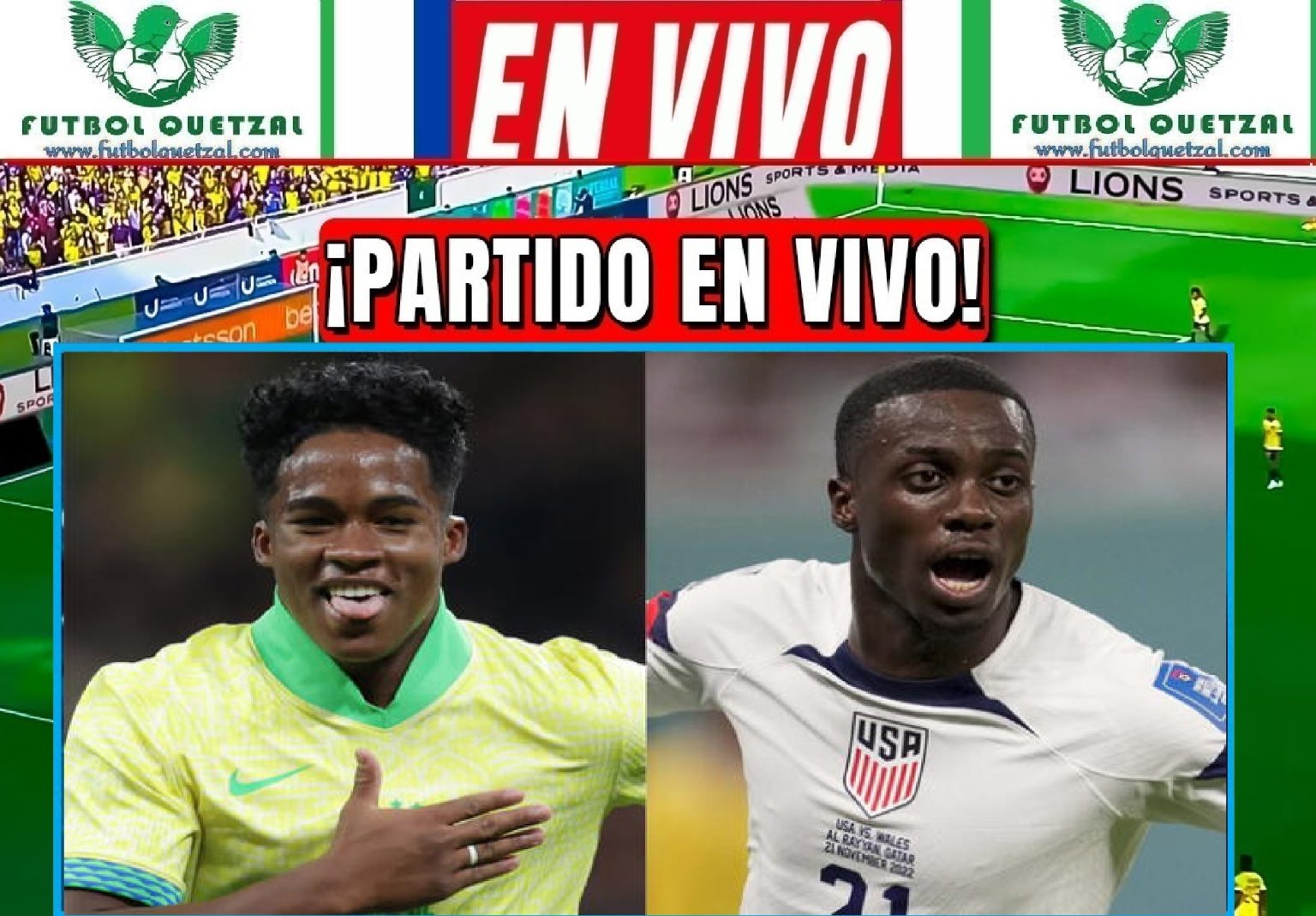 VER Estados Unidos vs Brasil en vivo a qué hora juegan canal TV y dónde ...