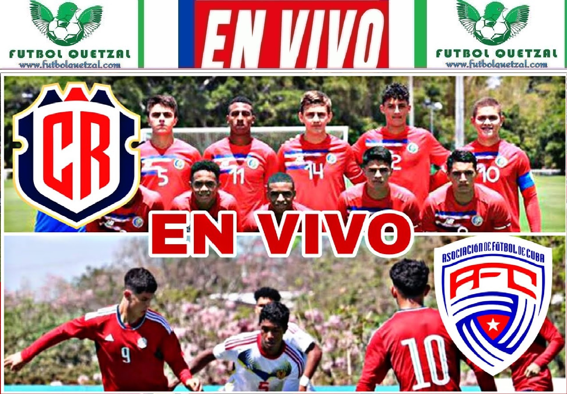 VER Costa Rica vs. Cuba Sub 20 EN VIVO GRATIS Premundial Concacaf ...