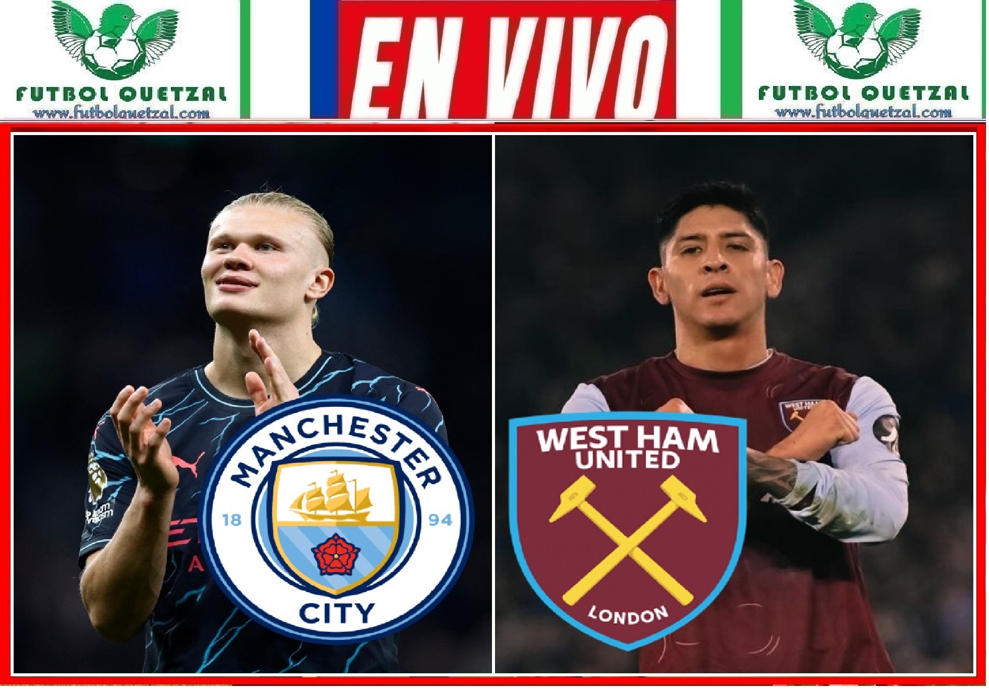 VER Manchester City vs West Ham EN VIVO GRATIS dónde ver online la ...