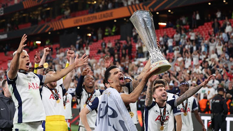 Tottenham Campeón de la Europa League 2,024-25 - Futbol Quetzal