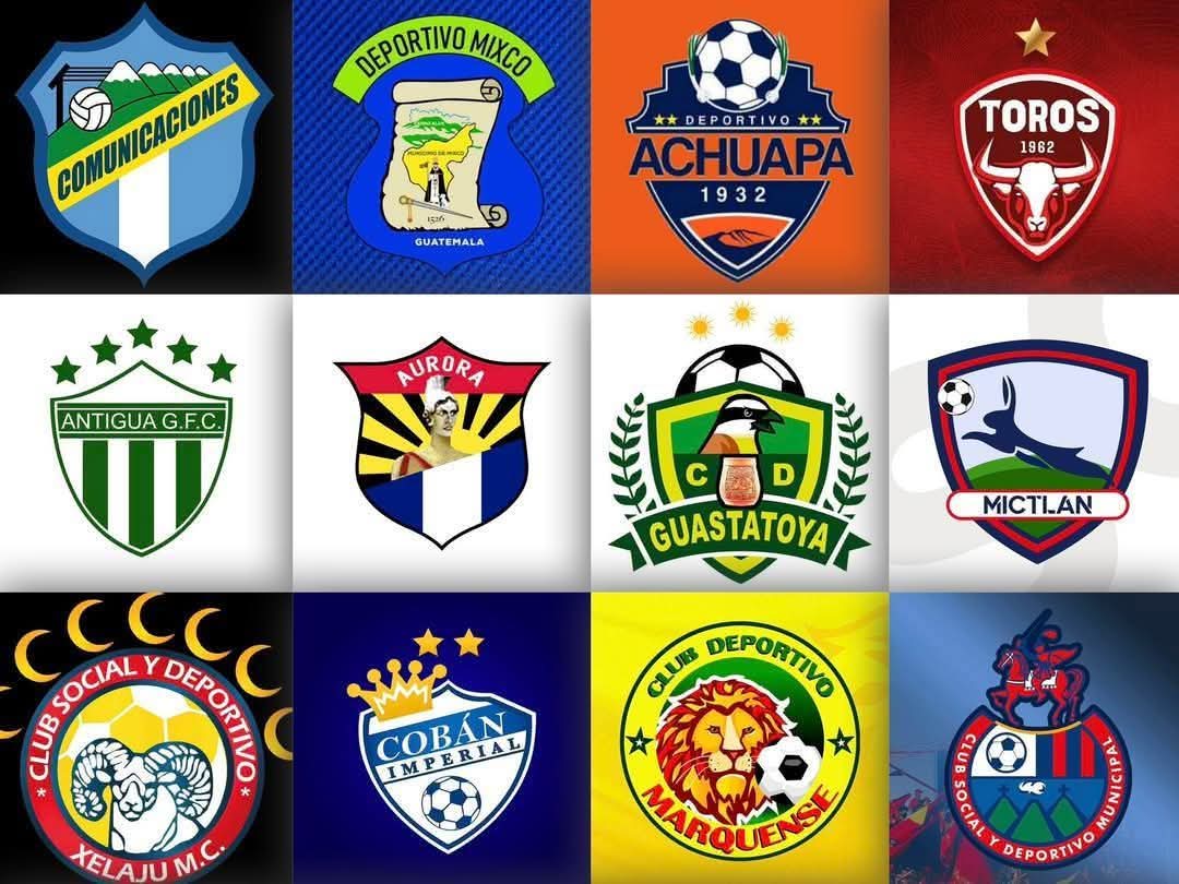 La Liga Nacional del Fútbol de Guatemala, tiene a sus Doce Equipos ...
